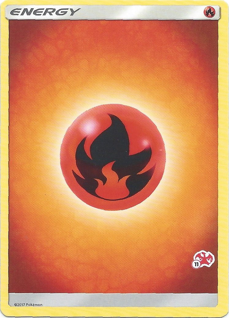 Fire Energy - Charizard Stamped Deck - 11 – Stinger Wheels