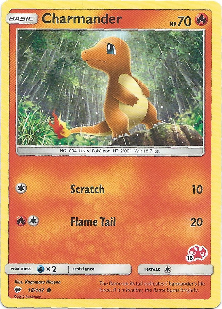 Charmander - Charizard Stamped Deck - 16 – Stinger Wheels