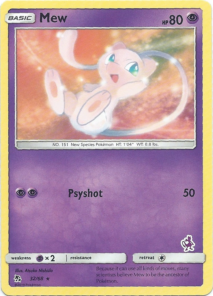 Mew - Mewtwo Stamped Deck – Stinger Wheels